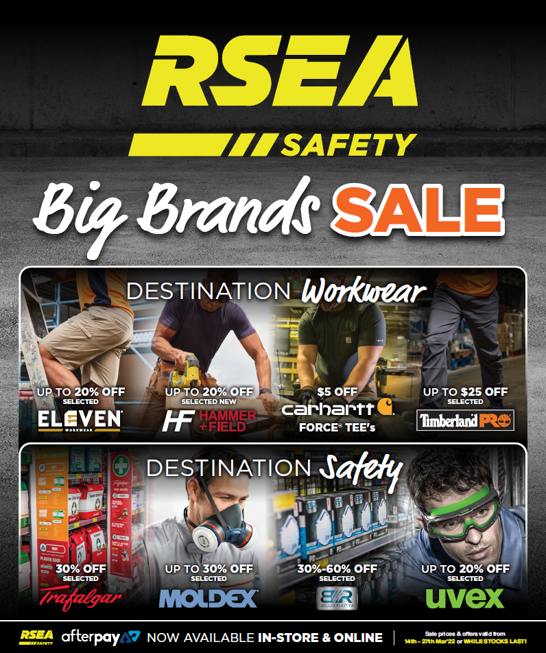 RSEA Safety – Australia's Workwear and Equipment Safety Shop