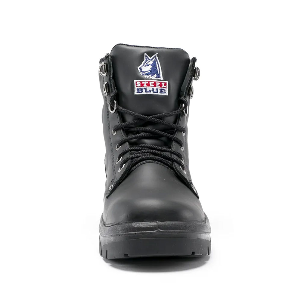 Steel Blue Argyle Steel Toe Bump Cap Safety Boots 332102