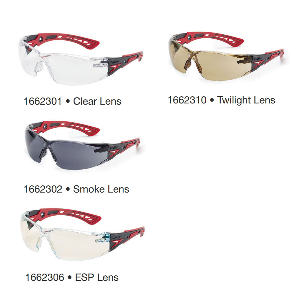 Bolle Safety Rush Plus Safety Glasses