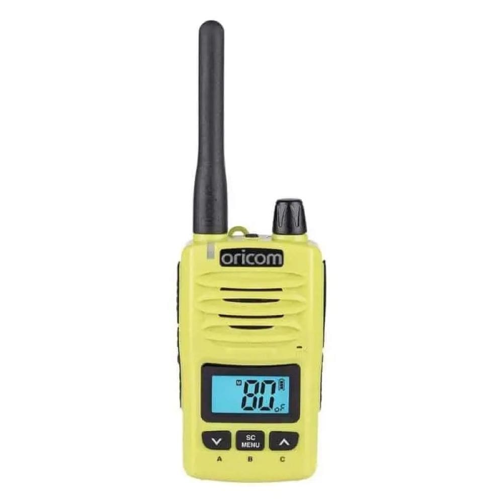 446033 - Oricom 5W Waterproof Ip67 Uhf Radio Lime
