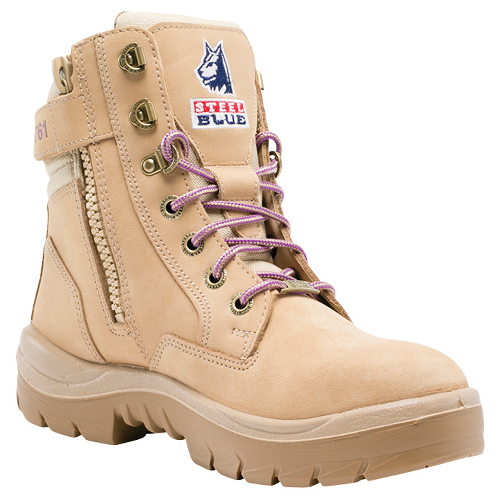 Steel Blue Women's Southern Cross® Zip Steel Toe Safety Boots 522761