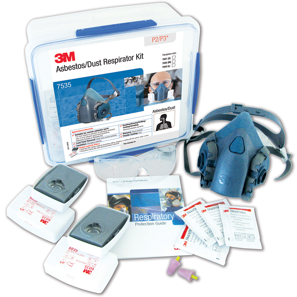 3M™ P2/P3 Asbestos/Dust Respirator Kit 7535