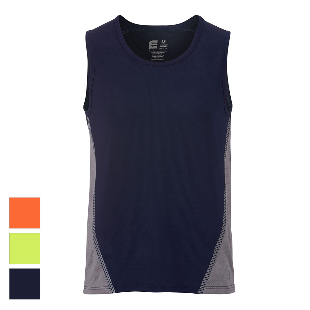 Eleven Workwear AEROCOOL Spliced Singlet