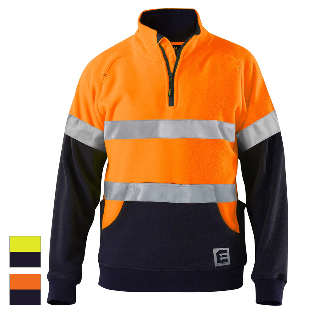 ELEVEN Workwear Evolution Spliced Hi-Vis 'Hoop' Taped Spliced Stretch ...