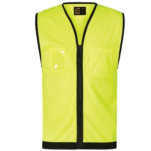 ELEVEN Workwear Day Hi-Vis Zipped Vest