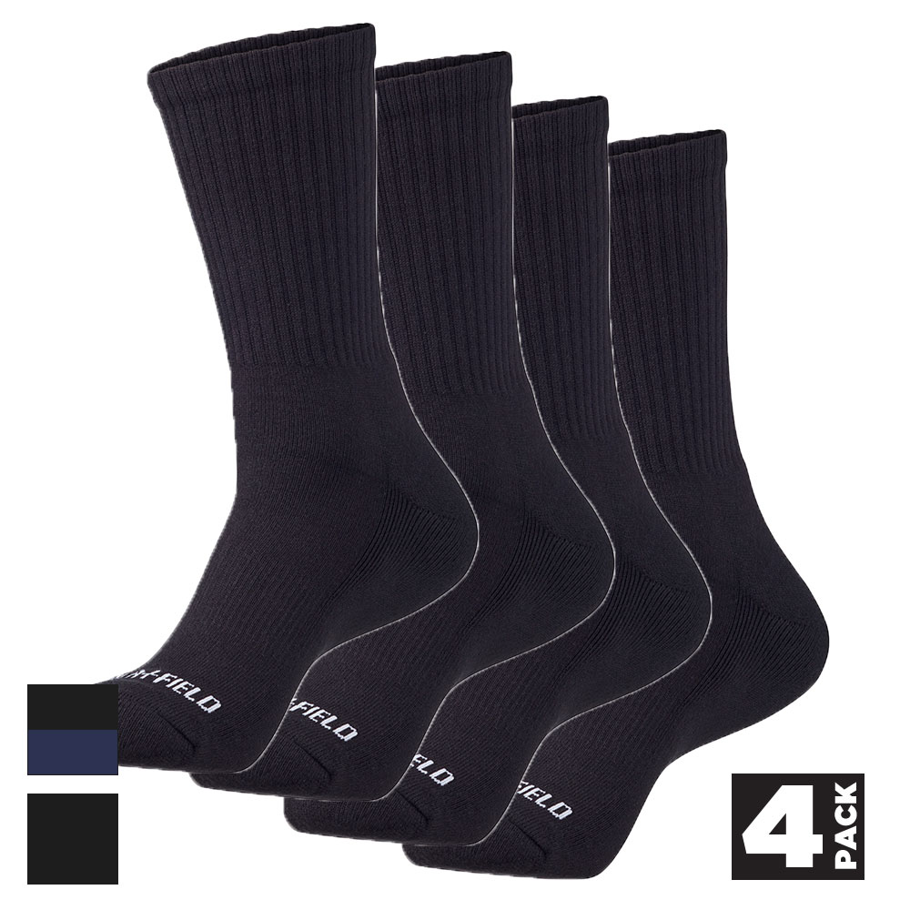 Hammer + Field® Essentials Crew Socks 4x Pack