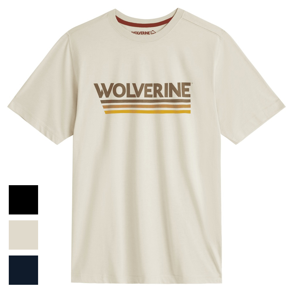 Wolverine Classic S/S Stripes GraphicTee
