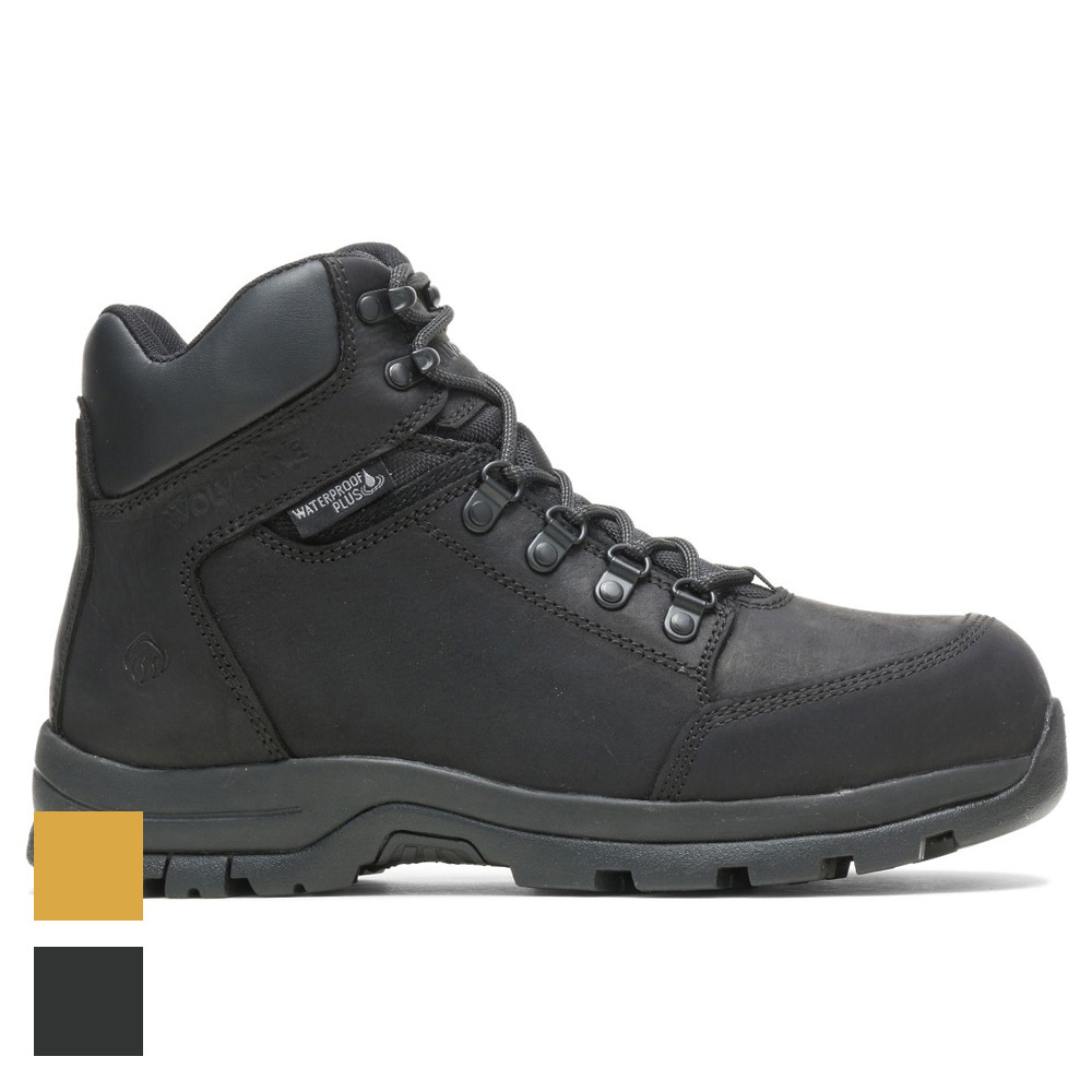 Wolverine Grayson Zip Sided Waterproof Steel Toe Boot