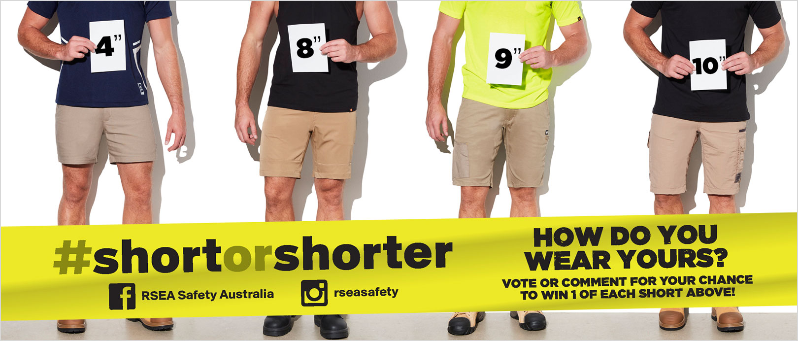 Work Shorts at RSEA Safety - The Safety Experts!