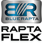 Blue Rapta 'Crude X5' Cut Resistant Flat Nitrile Palm Gloves BRX5CRU