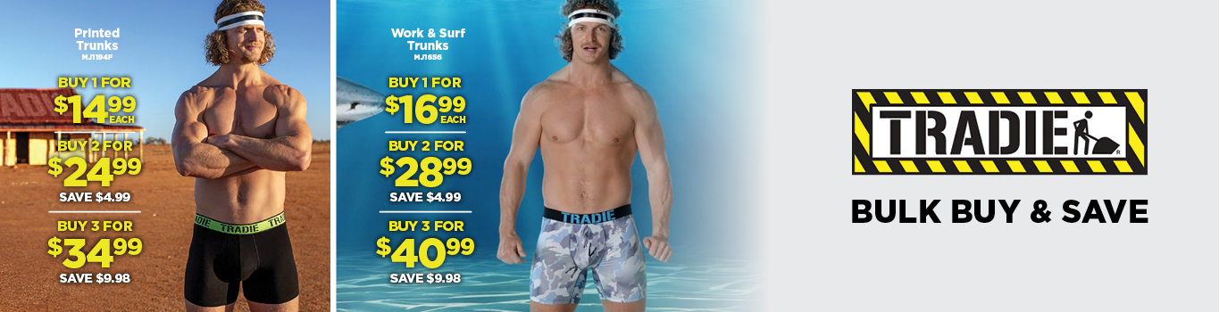 Tradie Workwear at RSEA Safety - The Safety Experts!