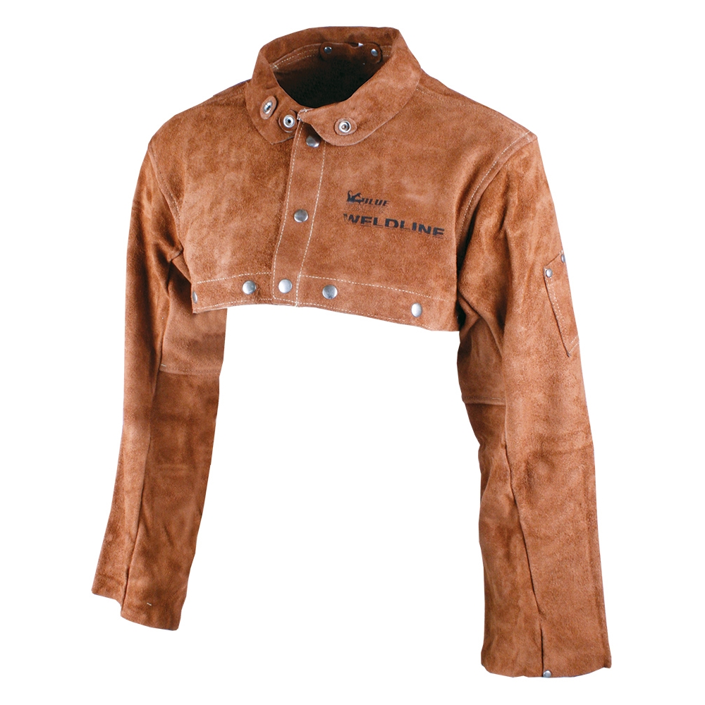 Blue Rapta (OS) Bib Leather Weldline 20in Brown Adjustable M to 3XL